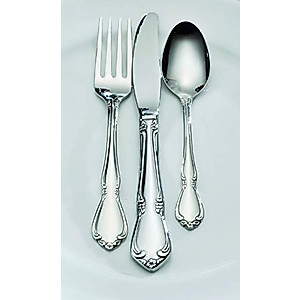 Oneida Foodservice Chateau Tablespoons, 18/10 Stainless Steel, Set of 12