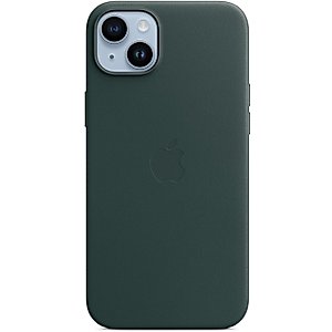 Apple iPhone 14 Plus Leather Case with MagSafe - Forest Green