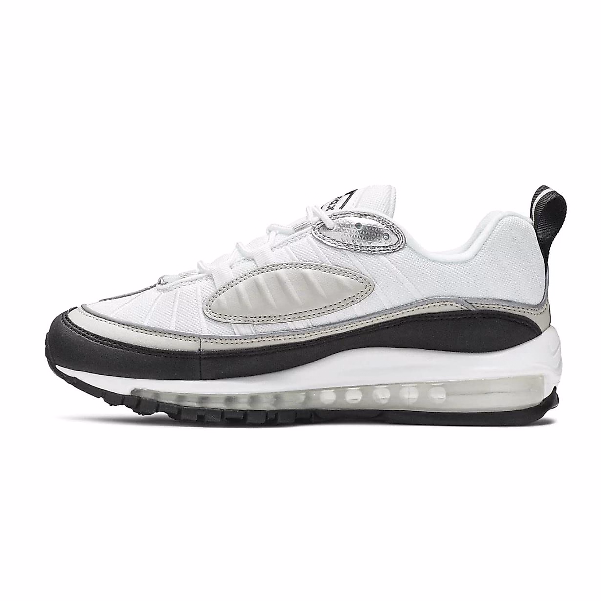 Nike AIR MAX 98 White/Metallic Silver/Brown AH6799 116 Women's Size 10