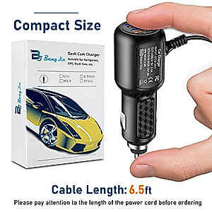 Radar Detector Power Cord,for Uniden Escort Valentine Beltronics Passport Cobra etc Radar Detector,with Dual USB QC3.0 Quick Charger(DC3.5-QC3.0)