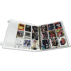 UniKeep Nascar Themed Collectible Card Storage Binder, 360 Card Capacity (Car)
