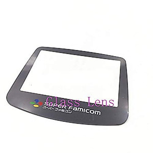 Burn Buddy Glass Screen Lens Replacement for Game boy Advance GBA Console SFC Super Famicom Version
