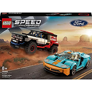 LEGO Speed Champions - Ford GT Heritage Edition and Bronco R (76905.)