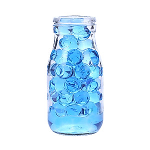 AINOLWAY Water Gel Bead Vase Fillers Beads (25000pcs) Water Pearls for Vases, Wedding Centerpiece, Water Table Activities,14years+ (Blue)
