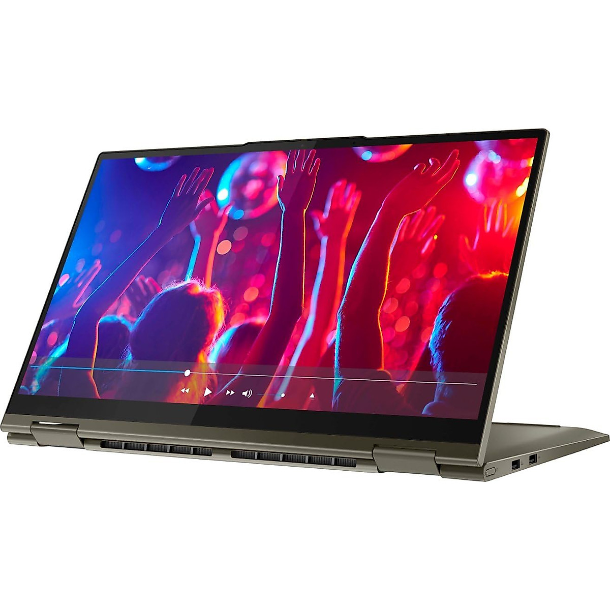 Lenovo 2023 Yoga 7 Laptop 15.6" FHD 1920 x 1080 LED-Backlit 11th Generation Intel Core i7-1165G7 4-Core 12GB DDR4 512GB SSD Windows 10 Pro Backlit Keyboard Touch Screen, Fingerprint Thunderbolt 4