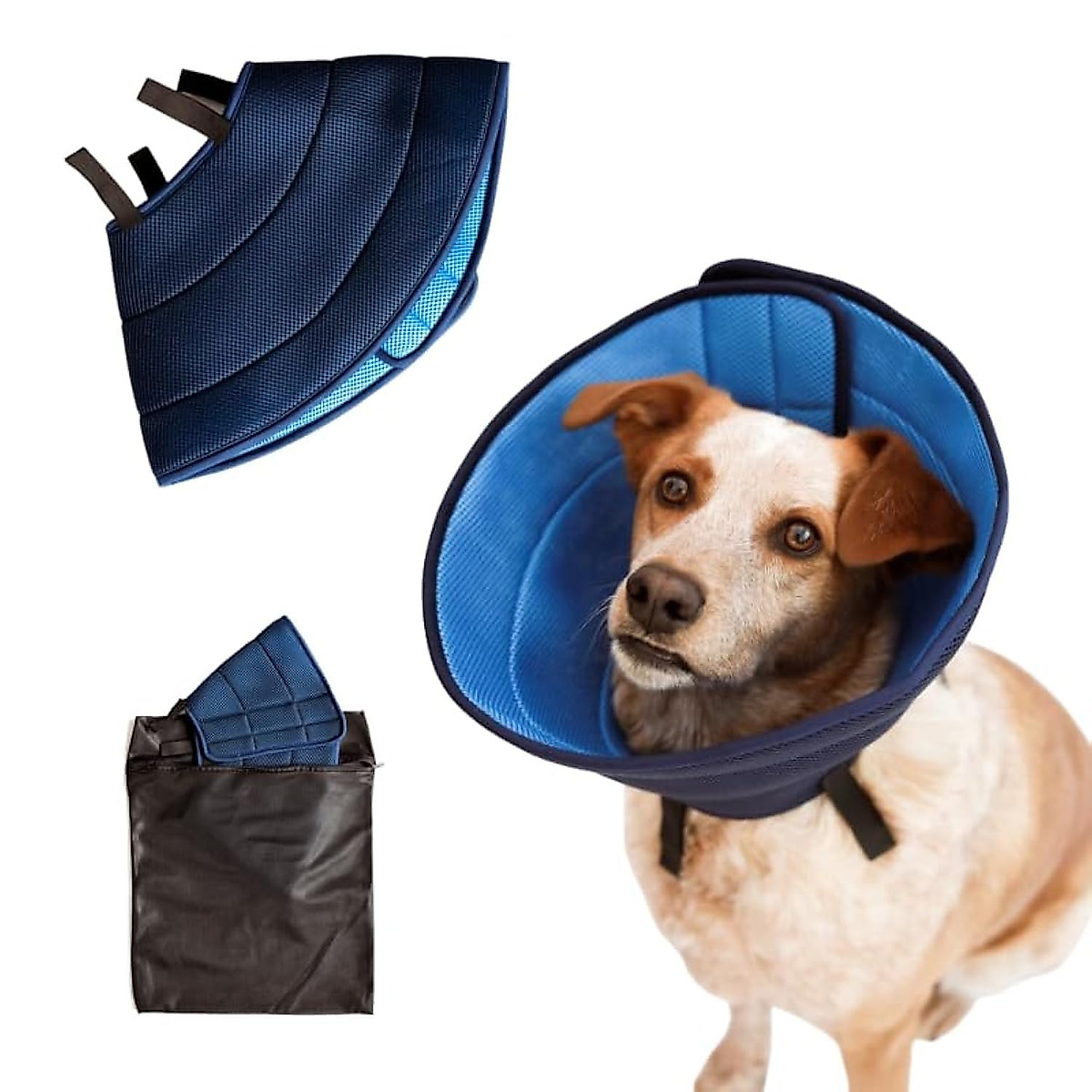 Generic Extra Large Pet Recovery Collars Extra Large Blue