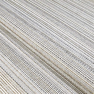 Couristan Monaco Indoor/Outdoor Area Rug for Patios, Decks, Kitchens, and Laundry Rooms, All-Weather, Pet-Friendly and Easy to Clean, Bowline Pattern in Cocoa Natural-Ivory, 5'10" x 9'2"