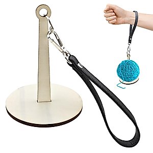 Portable Wrist Yarn Holder Yarn Storage Prevents Yarn Tangling and Misalignment Yarn Holder for Knitting, Knitting Supplies Gift for The Craft Lovers