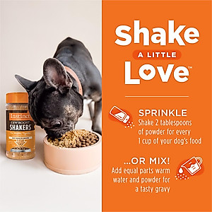 Instinct Raw Boost Shakers Freeze-Dried Powder Dog Food Topper - Gut Health, 5.5 oz. Bottle