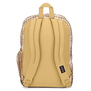 JanSport Cool Student Backpack - School, Travel, or Work Bookbag with 15-Inch Laptop Pack, Boho Floral Graphite Grey