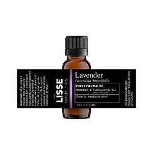 Lisse 100% Pure Lavender Essential Oil - Batch Tested & Third Party Verified - 0.5 Fl Oz