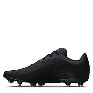 Under Armour Boys' Magnetico Select 3.0 JR, (001) Black/Black/Metallic Silver, 3, US