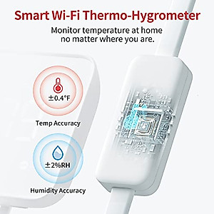 SwitchBot Hub 2 (2nd Gen), Work as a WiFi Thermometer Hygrometer, IR Remote Control, Smart Remote and Light Sensor, Link SwitchBot to Wi-Fi (Support 2.4GHz), Compatible with Alexa&Google Assistant