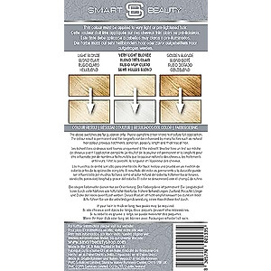 Metallic Silver Hair Dye | Stylish Silver Toner for Bleached Hair | Demi Permanent Hair Color | Added Plex Hair Anti-Breakage Technology | Smart Beauty Hair Color