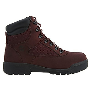 Timberland Mens 6 Inch Field Boot Burgundy (9)