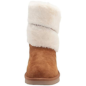 Koolaburra by UGG Women's Dezi Short Boot, CHESTNUT, size 7