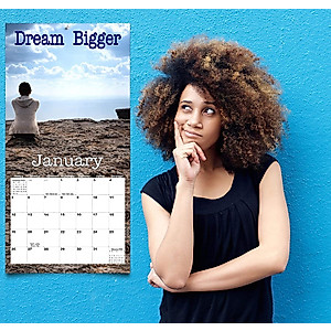 2024 Success Motivational Wall Calendar, Powerful Inspirational Quotes for Success in Life and Business, Large 12 x 12 Inch Full Color Photos