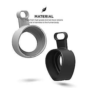 elago Google WiFi Wall Mount - Easy to Install/Move, No Screws Needed, Cable Management, Space Saving (Light Grey)