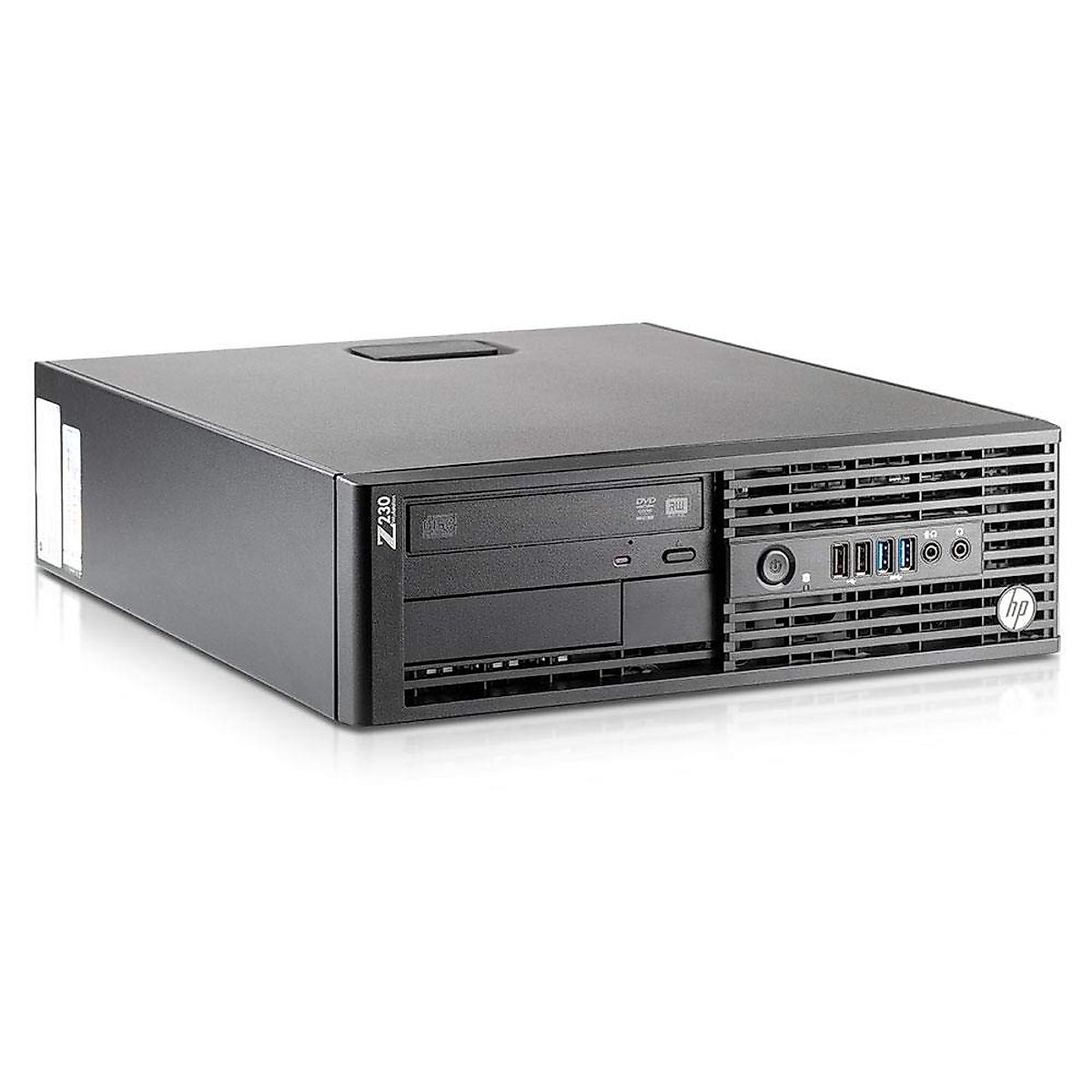 HP Desktop Computer with Windows 10, Workstation Compaq Small Form Factor Elite PC, Quad Core i5-4570 3.20 GHz, 8GB DDR3 RAM, 120GB SSD, DualBand WiFi, DVD-RW, USB 3.0, DisplayPort (Renewed)