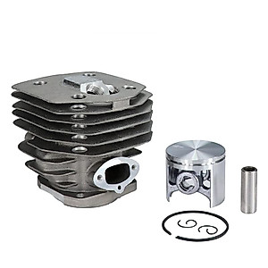 SHENGANG 45mm Diameter Cylinder Piston Kit, Fit for Husqvarna 154 154XP 254 254XP Chainsaw Replacement Spare Part Garden Tool Accessories