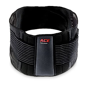 ACE Back Brace, Doctor Developed, Adjustable, Black