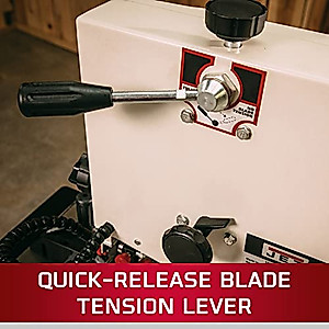 JET JWB-10, 10-Inch Woodworking Bandsaw with Stand, 1/2HP, 1Ph 115V (714000)