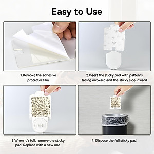 Flying Insect Trap 2Pack Indoor Plug-in Fly Trap for Flies, Fruit Flies, Moths, Gnats and Other Flying Insects, MWD-4