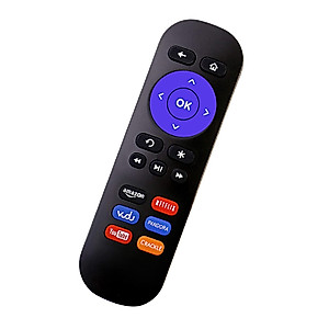 USARMT New Replaced Remote for Roku Player LT HD XD XS 1 2 3 4, NOT for Roku Stick HDMI TV