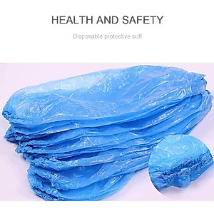 Disposable Arm Sleeves Covers, PeSandy 100pcs Waterproof PE Oversleeves Covers