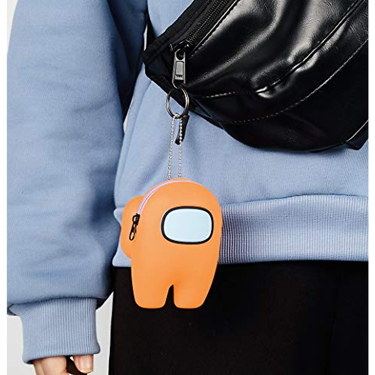 Among Us Toys Silicone Storage Bag Can Hold AirPods Pro Case Small Items Good-Looking Gift Backpack Office Study Car