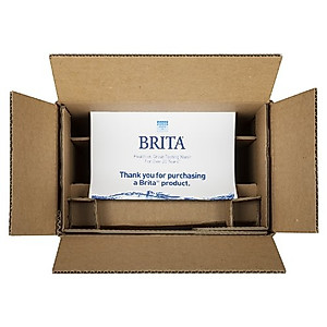 Brita Small 6 Cup Water Filter Pitcher with 1 Standard Filter, BPA Free – Space Saver, White