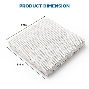 Freeboy 10 Humidifier Filter Replacement for Aprilaire 10 Water Panel, Models 110, 220, 500, 500A, 500M, 550, 550A, 558 Humidifier Replacement Filter HC22P Humidifier Wick- Paper