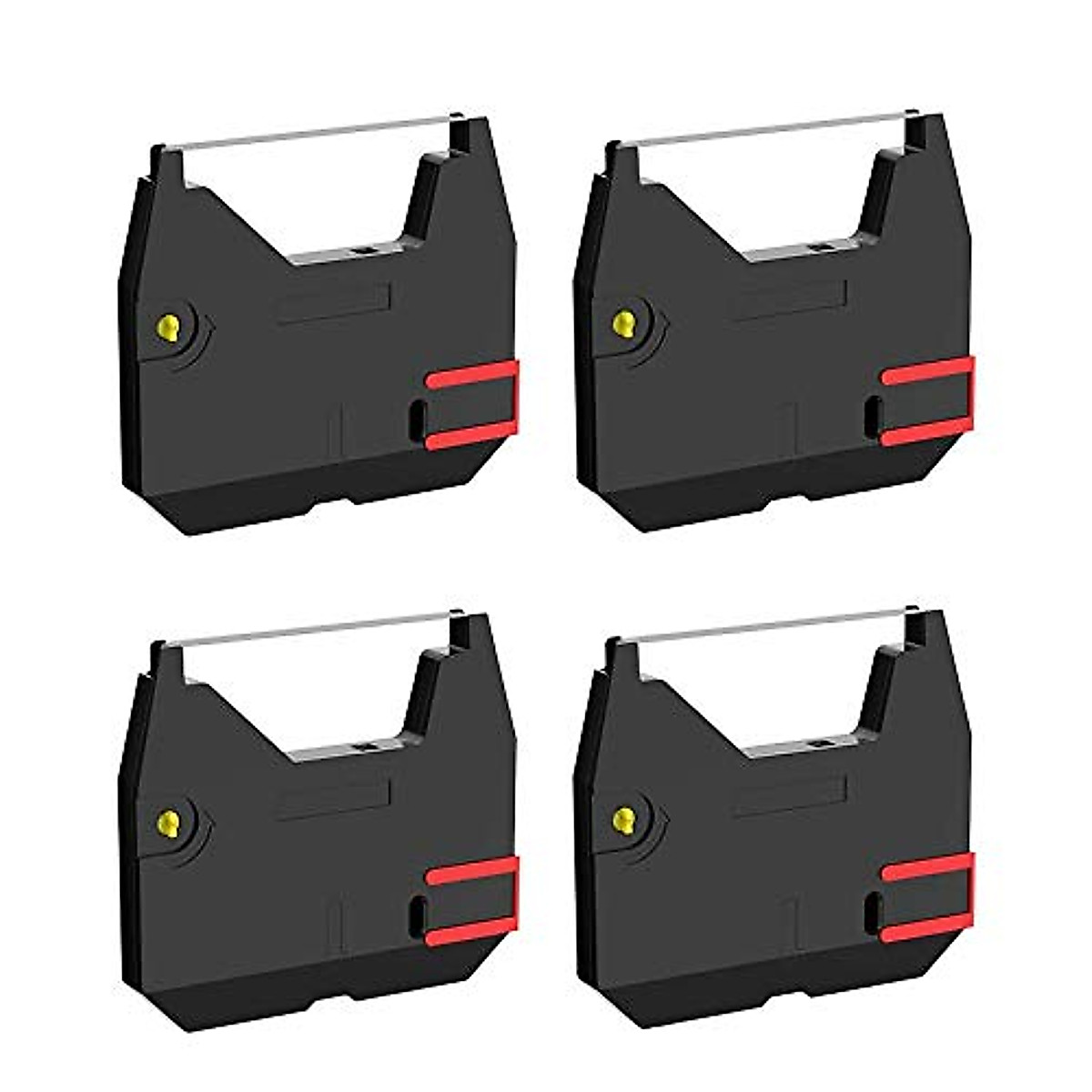 Bigger Replacement for Brother 1030 Correctable Ribbon Used with Brother All AX, GX, ML, SX, WPT, ZX Series and Models, 4 Pack, Black