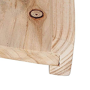 Pet Cage Platform, Eecoo Wooden Corner Platform Shelf Rest Frame Bird Cage Wooden Corner Parrot Hamster My Neighbor Totoro Small Pet Cage Accessories for Parrot Hamster