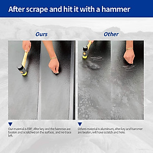 Lyon Cover 5.5' / 67.1" Hard Tri-Fold Truck Pickup Bed for 2015-2024 F150 Tonneau Cover | LED Lamp | 3 Years Warranty |