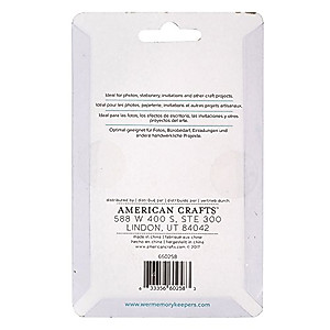 We R Memory Keepers 0633356602583 Punch Board & Punch-3 Way Corner Rounder, Blue,White