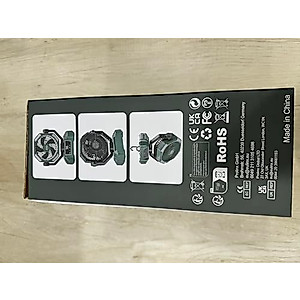 COZII Portable Fan Rechargeable, 20000mAh Battery Operated Oscillating Fan with Touch Screen -5 Speeds Cordless Desk Camping Fan with LED Display for Home Jobsite Outdoor Tent Beach, 8 Timing, Lantern