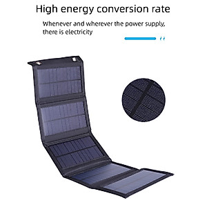ZTOWES Outdoor Solar Foldable Charging Pack 15W USB 5V Output Waterproof Sunscreen Aging Resistance Foldable and Easy to Carry Where There is Light There is Electricity