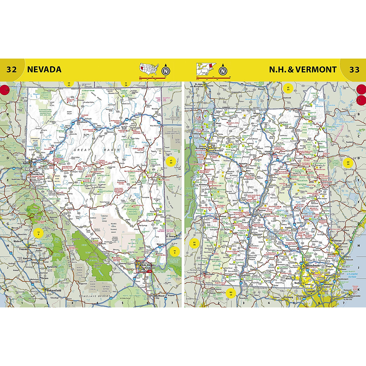 National Geographic Road Atlas 2025: Scenic Drives Edition [United States, Canada, Mexico] (National Geographic Recreation Atlas)
