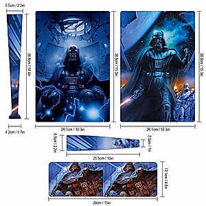 Anime Stickers for PS5 Skin Digital Edition,Playstation 5 Console and Controller,Vinyl Cover Skins Wraps Style E