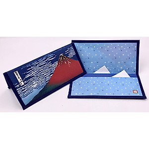 Set of 3 Japanese Rice Paper Wallets Style Group"WCF3"