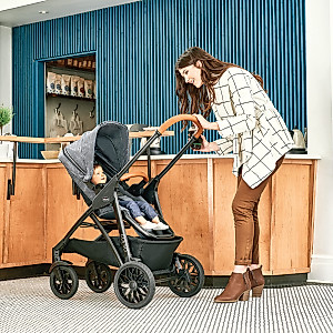 Chicco Corso LE Modular Travel System, Corso LE Stroller with KeyFit 35 Infant Car Seat and Base, Stroller and Car Seat Combo, Infant Travel System | Hampton/Blue