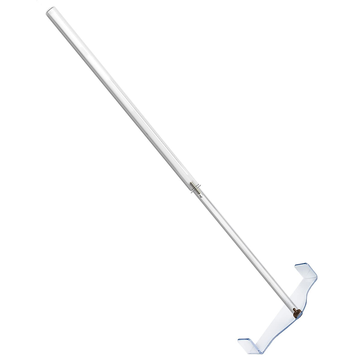 MrCarbon Acrylic Chip Rake, Fully Transparent, Casino Grade Pro Rake for Blackjack,Texas Hold'em,Telescopic Roulette Casino Poker