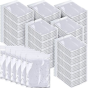 100 Pack of Adult Rain Ponchos with Hood, Disposable Rain Ponchos, Plastic Emergency Raincoat Poncho for Men Women Kids, Traveling Camping Hiking Outdoors Activities (White)