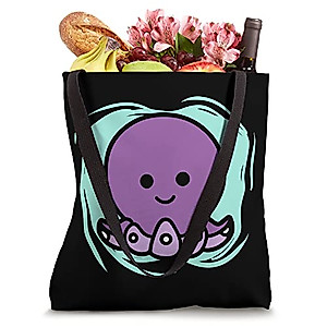 Cute Baby Octopus I Little Octopus I Kraken I Kids Octopus Tote Bag