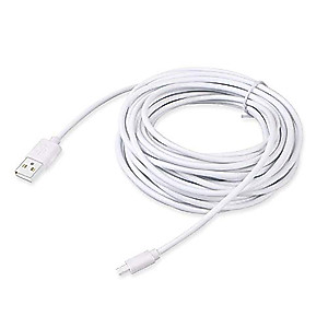 Veanic 33FT Power Extension Cable Charging Cord Compatible with Wyze Cam V3 v2, Wyze Cam Pan, YI Home Camera, Nest Cam Outdoor, Blink XT Camera, Blink Mini, Furbo Dog, PS4 Xbox Controller etc 10M