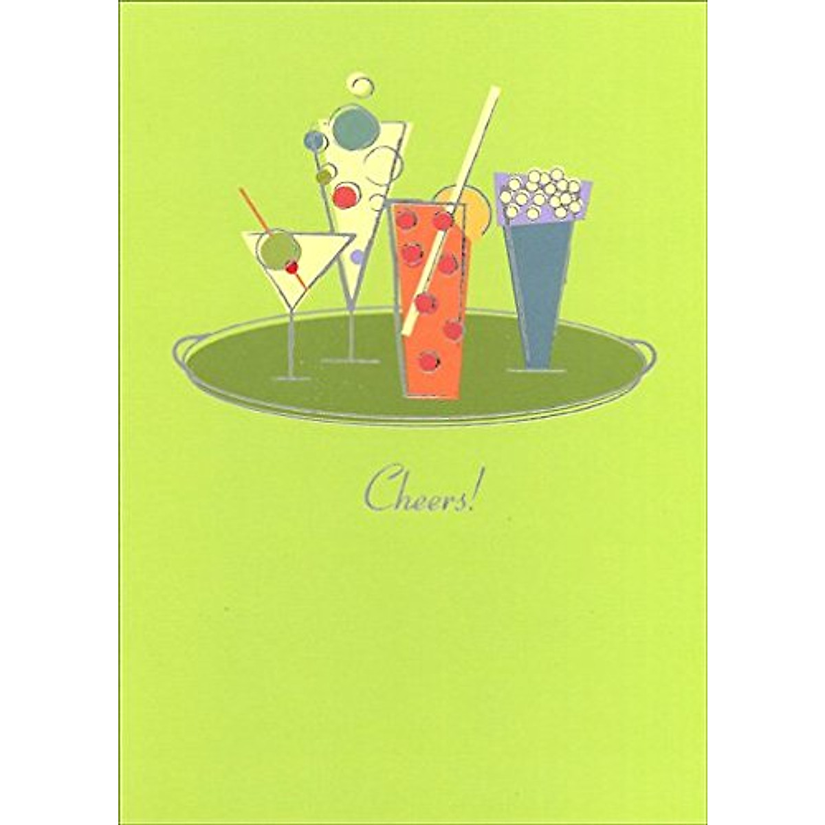 Party Drinks - Birthday Card