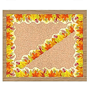 Fall Leaves Bulletin Board Border Autumn Border for Classroom Decoration 36ft