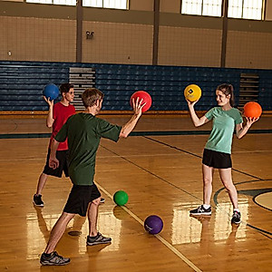 Champion Sports 10 Inch Playground Ball, Red