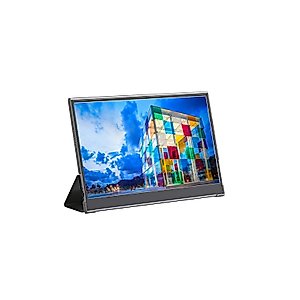 DFZ Portable USB Monitor- 15.6 Inch Full HD, IPS, USB Type-C for Laptop/Tablet